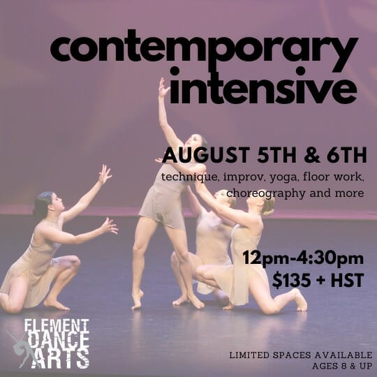 Summer - Element Dance Arts - Cambridge Dance Studio